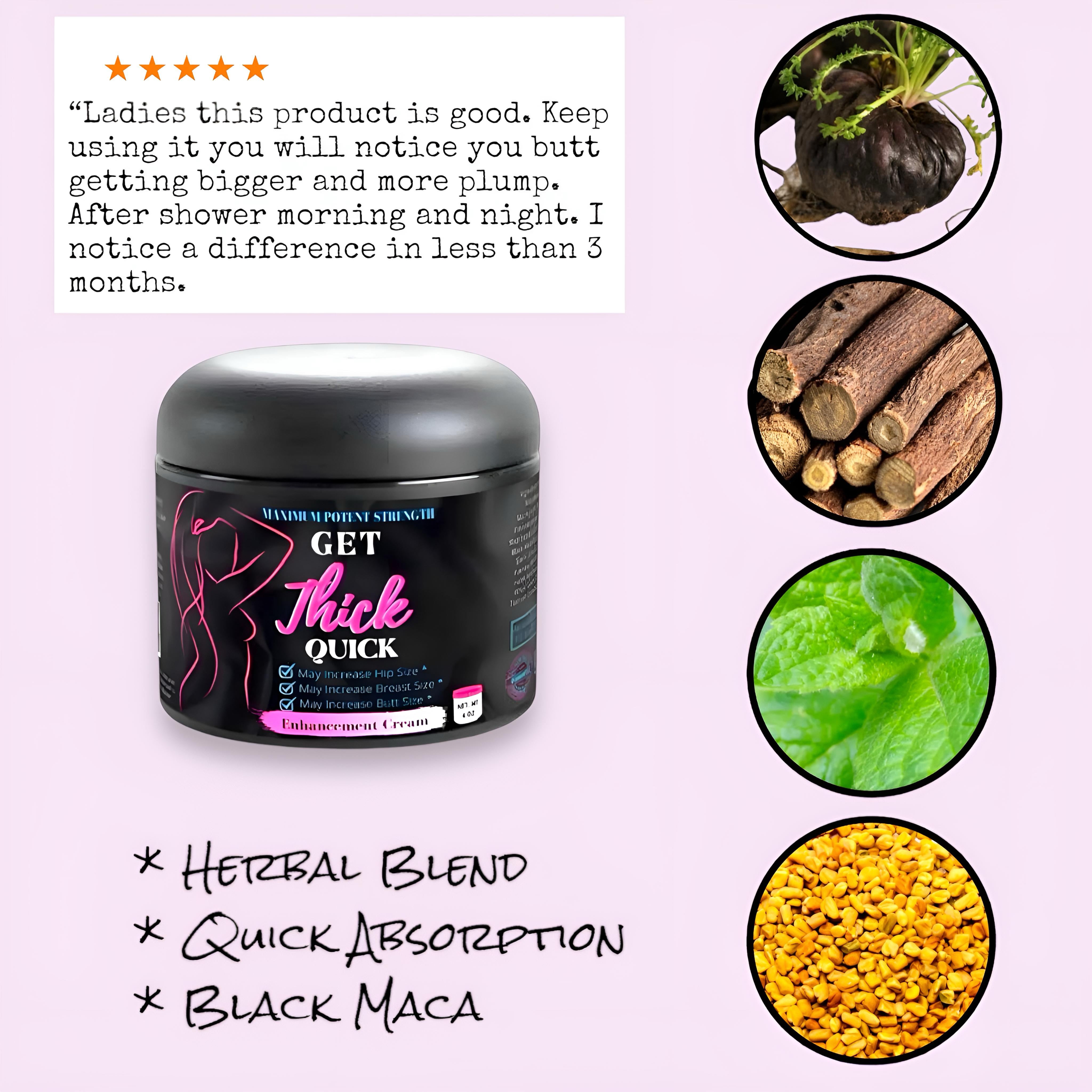 "Get Thick Quick Products: Achieve & Enhance Curves Naturally!" – Get ...